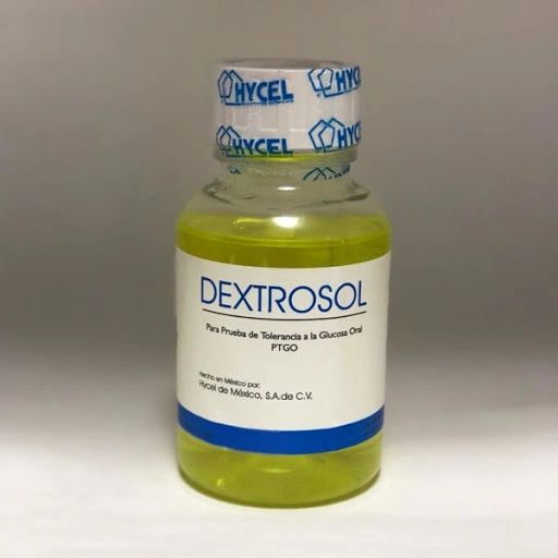 DEXTROSOL 250ML. SABOR LIMON 75G. PARA PRUEBA, DE TOLERANCIA MARCA. HYCEL