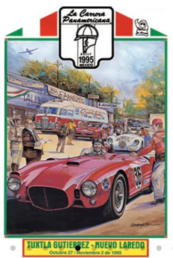 Official La Carrera PanAmericana Race 1991,94,95,97,98,99 Posters By ...