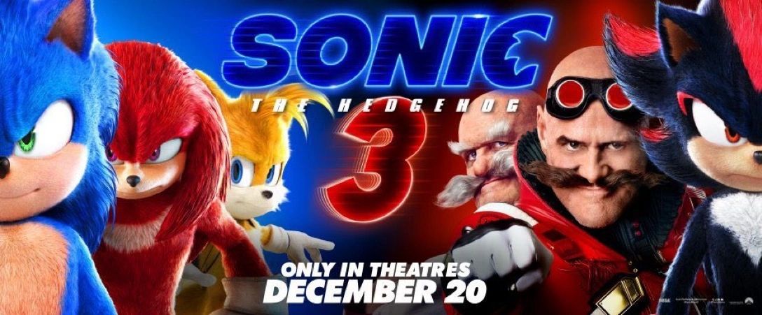Movie Review - SONIC THE HEDGEHOG 3