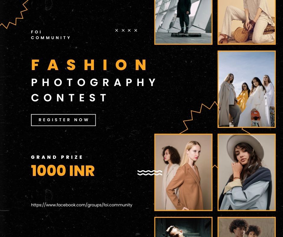 FOI COMMUNITY Fashion Photography Competition – August 2024!