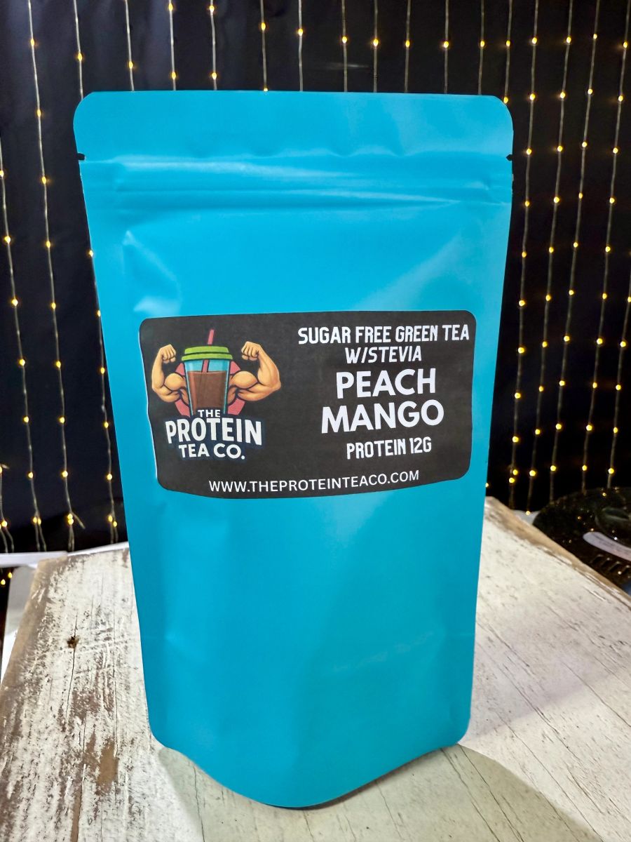 SUGAR FREE PROTEIN GREEN TEA PEACH MANGO