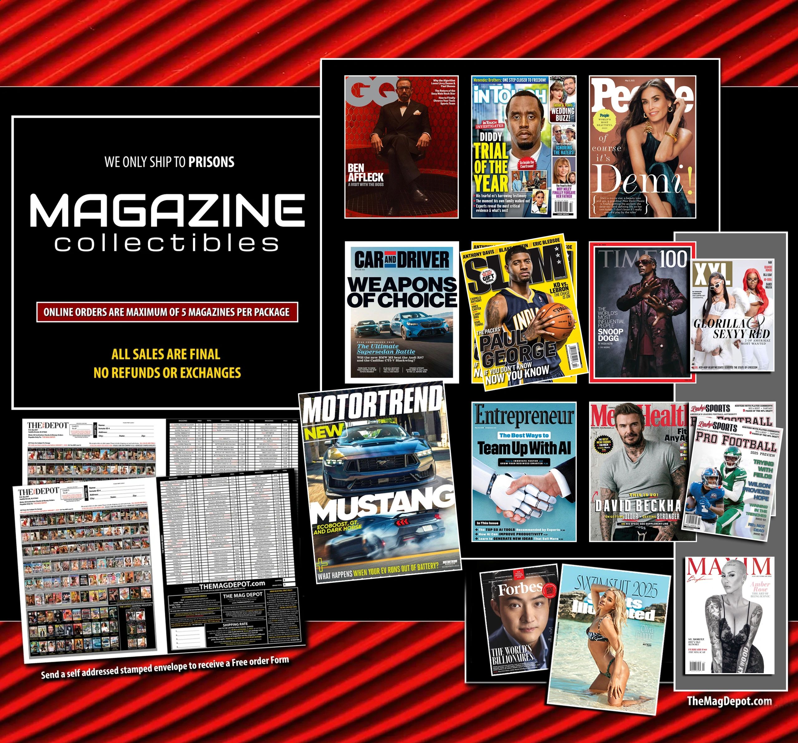 The Mag Depot - Go Viral Magazine, Bookstore, Inmates