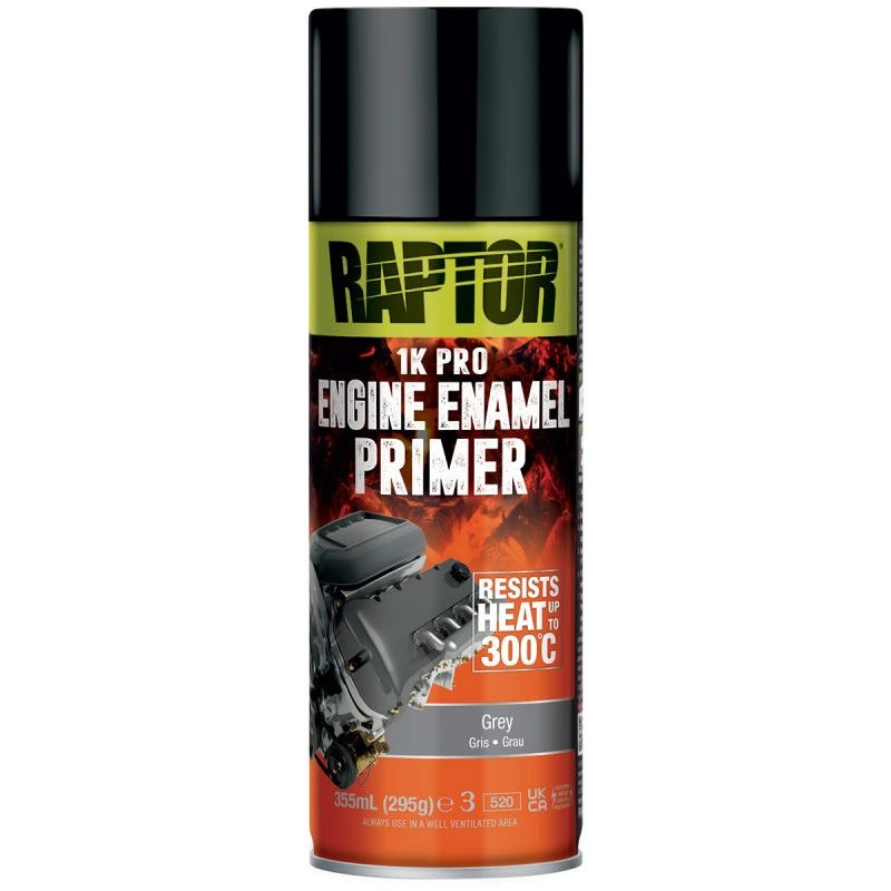 Raptor High Temp Engine Primer Grey