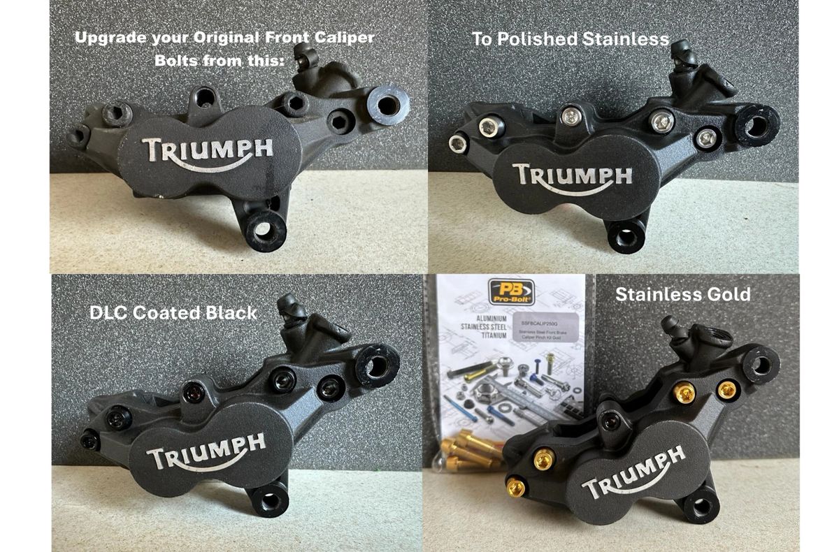 Front Caliper Pinch Bolt Dress Up Kit