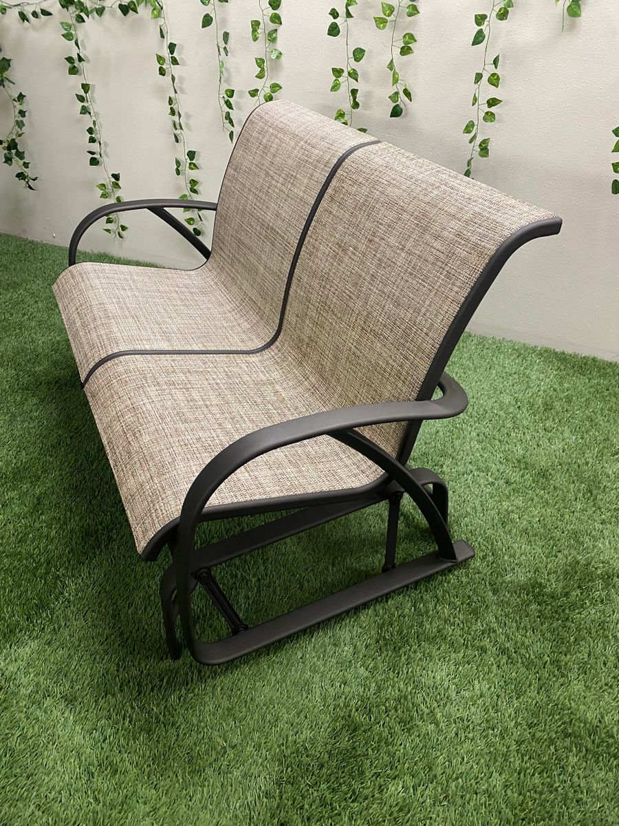 Tropitone Portico Love Seat Sling Glider