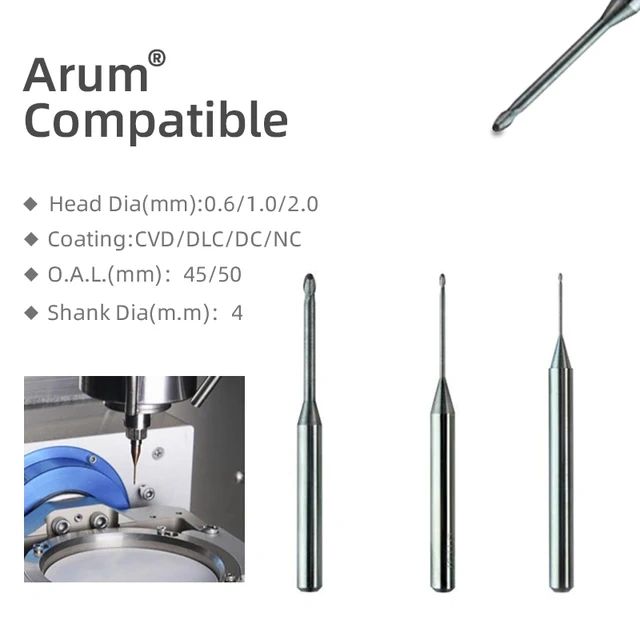 Arum Milling Bur (Dry Milling)