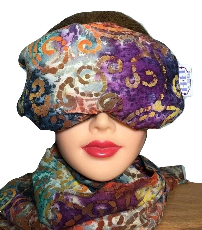 Eye Mask Lavender Eucalyptus, Sinus, Herbal Pack, Hot Cold Pack, Heat ...