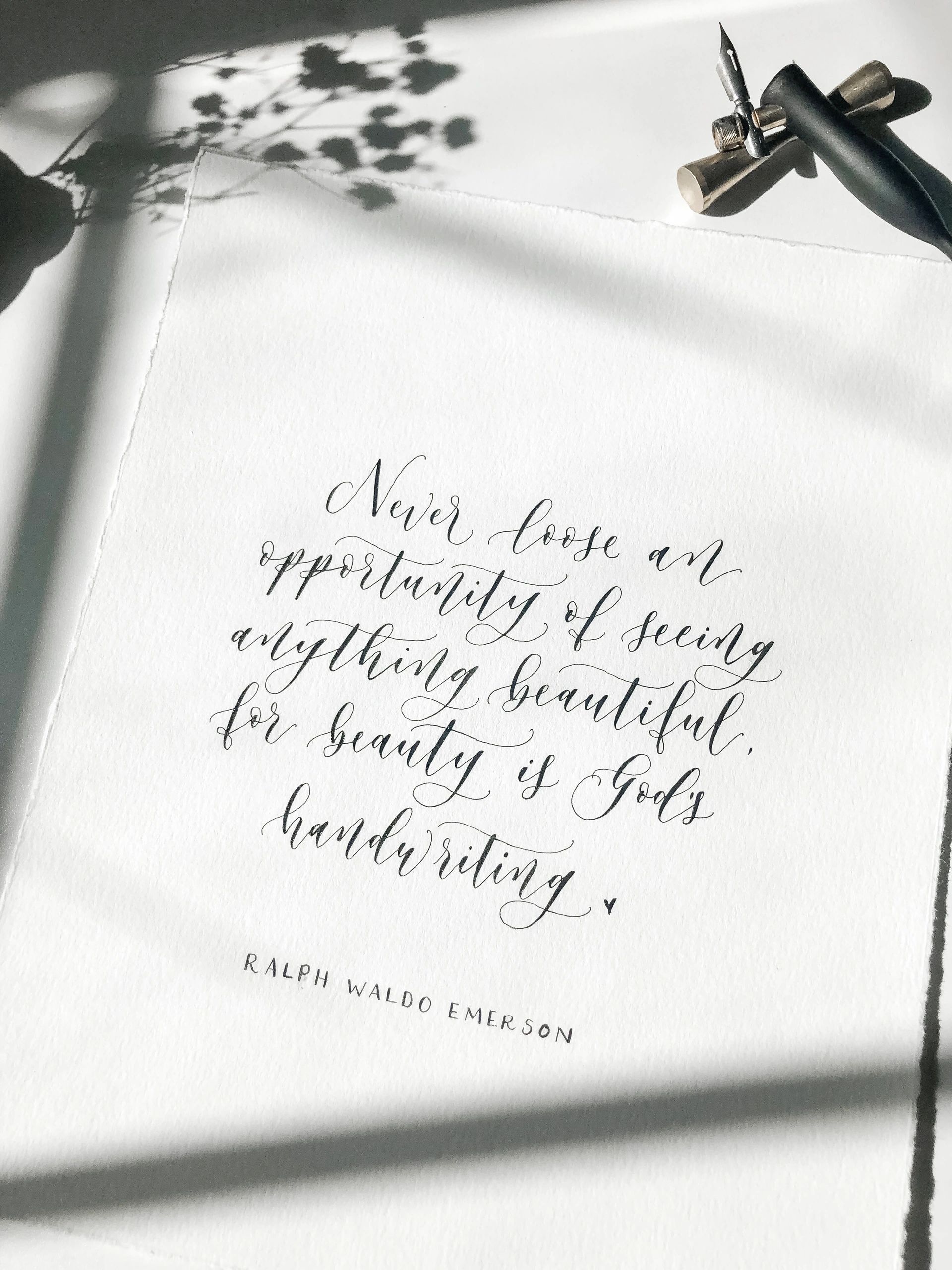 Cami Gonzalez Calligraphy Studio - Home