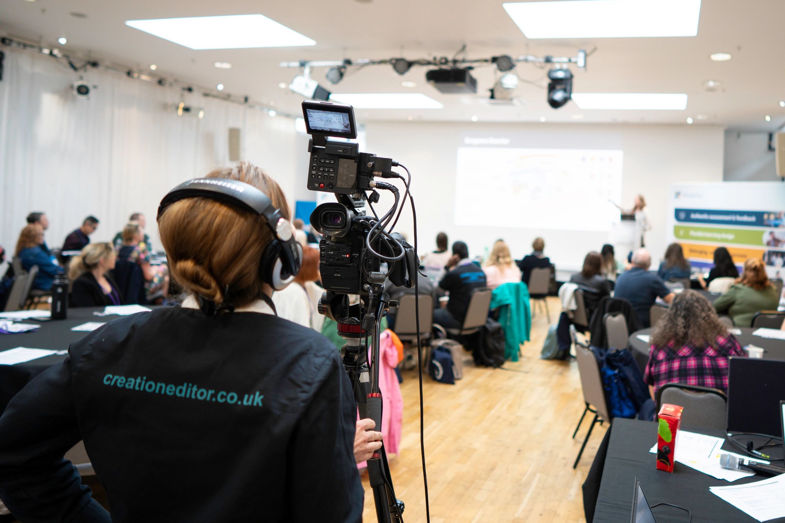 Conference Filming for PebbleBash 2024