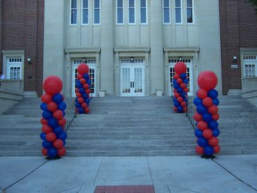 Swirl Columns | Texas Balloon Arches