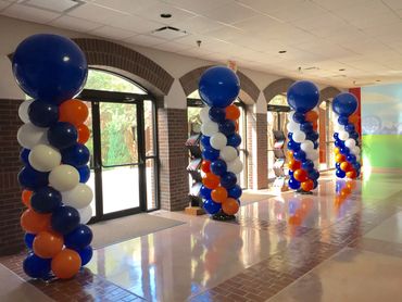 Swirl Columns | Texas Balloon Arches