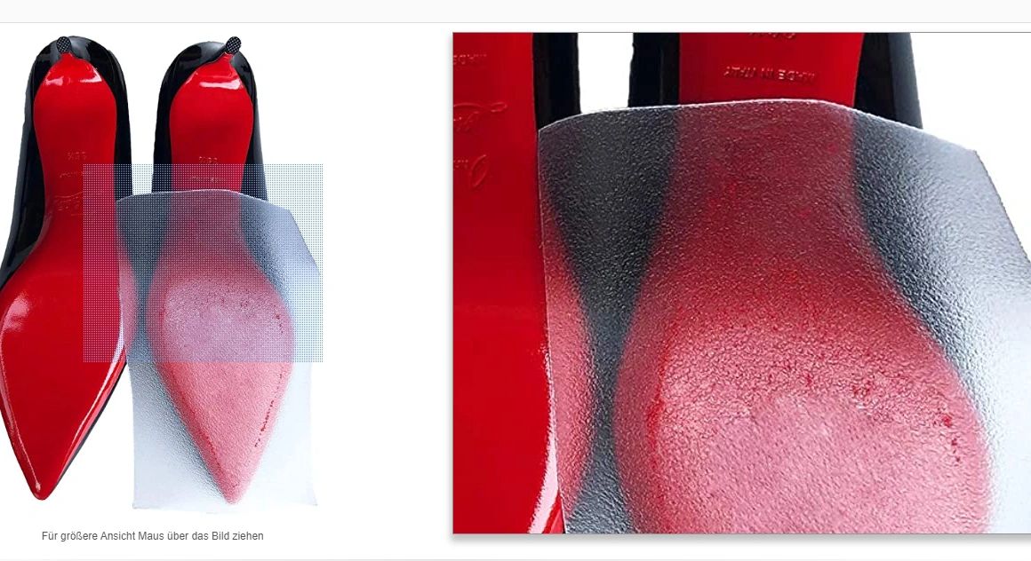 Don't go for cheap sticky vinyl, it will ruin your soles.