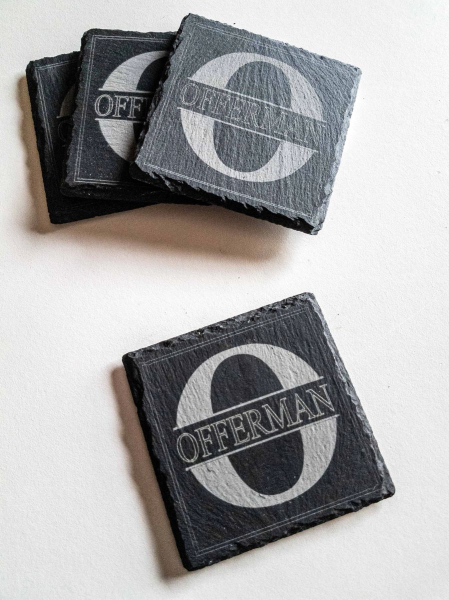 Square Slate Coasters