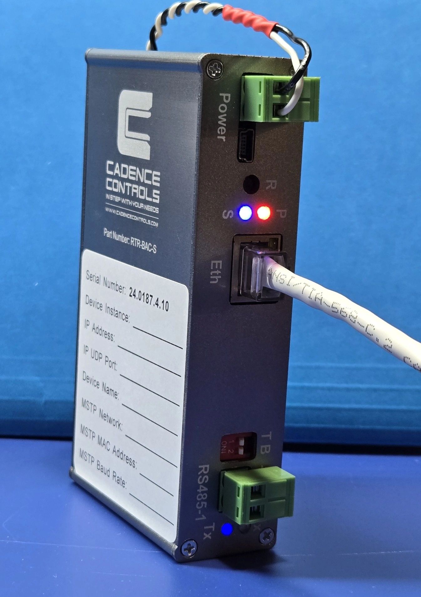 BACnet IP to BACnet MS/TP Router