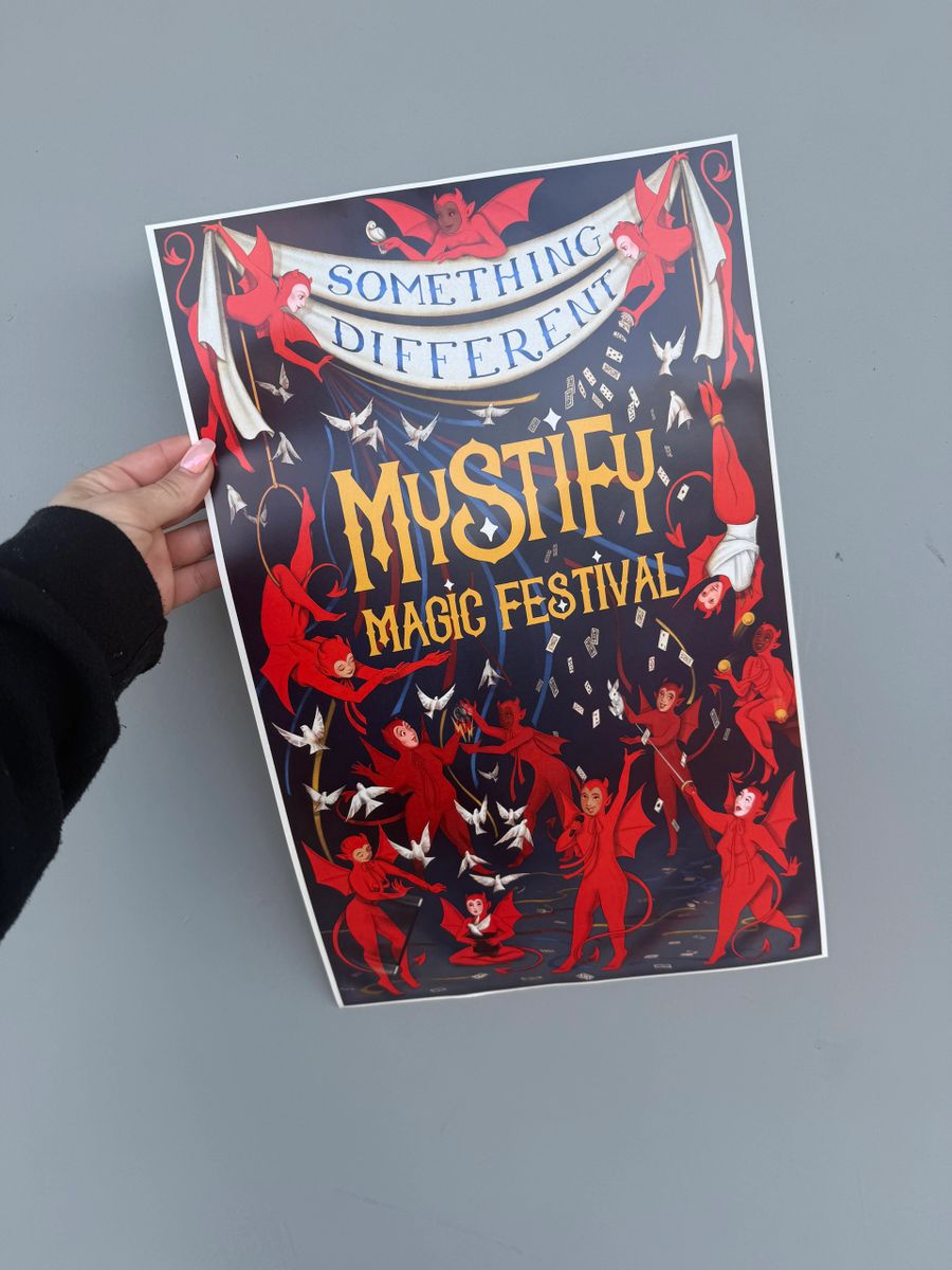 Mystify Magic Festival Imp Poster