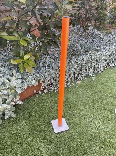 Boundary Marker on stainless steel base