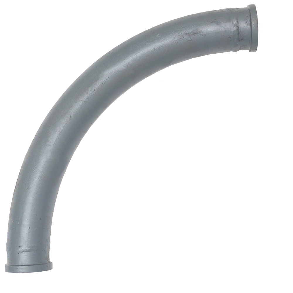 Short Sweep Pipe Bend 2-1/2" x 16" 90 Degree Heat Treated HD to HD