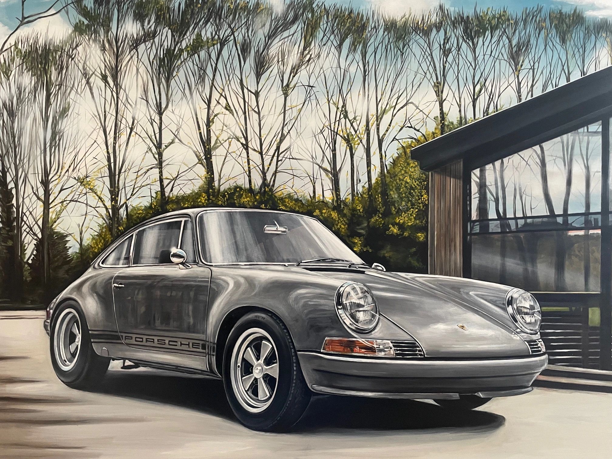 Car Art and Automotive Art by Jon Stevenson