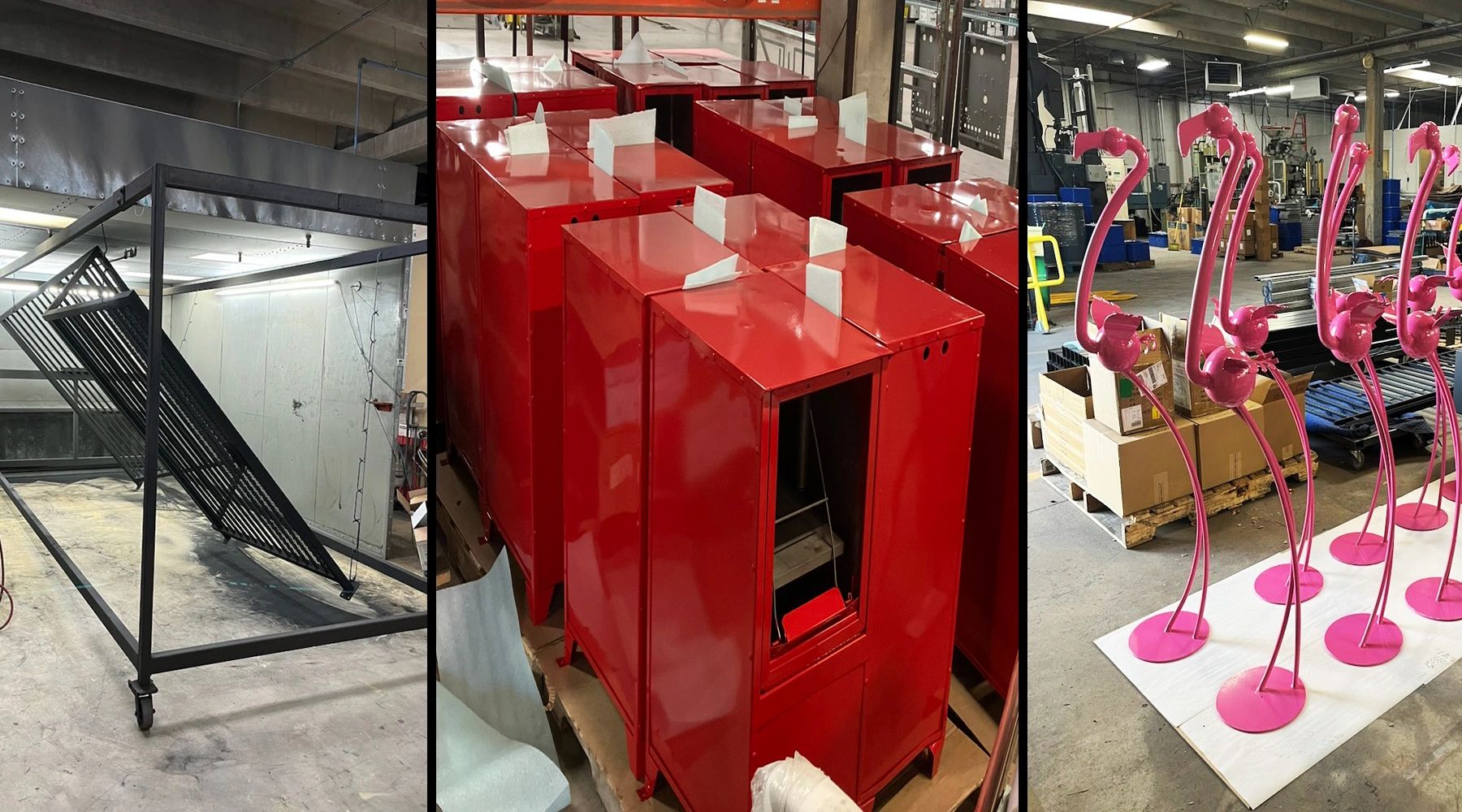 Blue Flame Powder Coating