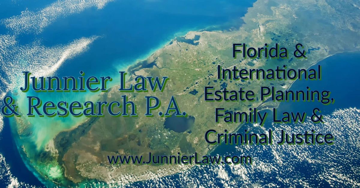 International Family Law - Junnier Law & Research P.A.
