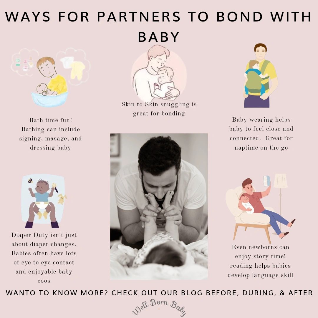 How Non-Breastfeeding Partners Can Bond With Baby