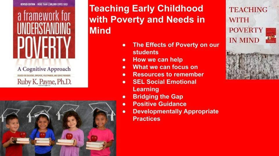 Online Only - 8 Hr Teaching with Poverty and Community Needs in Mind CDA4.2