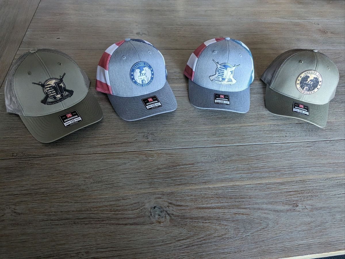 All 4 Salute to the FallenTribute hats