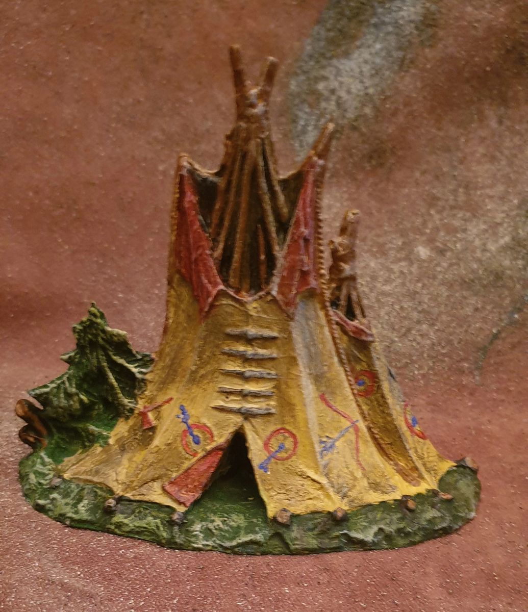 Wigwam version one - Wild West - PAINTED MODEL