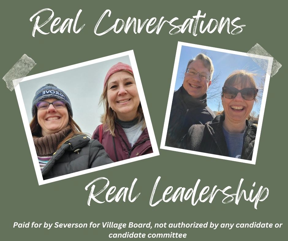 We're not just talking - we're showing up!