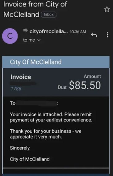 City of McClelland in McClelland, Iowa