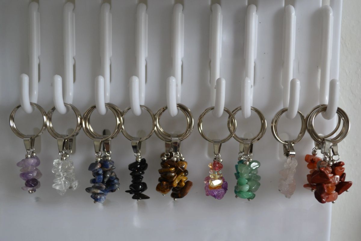 Mini Crystal Keyring