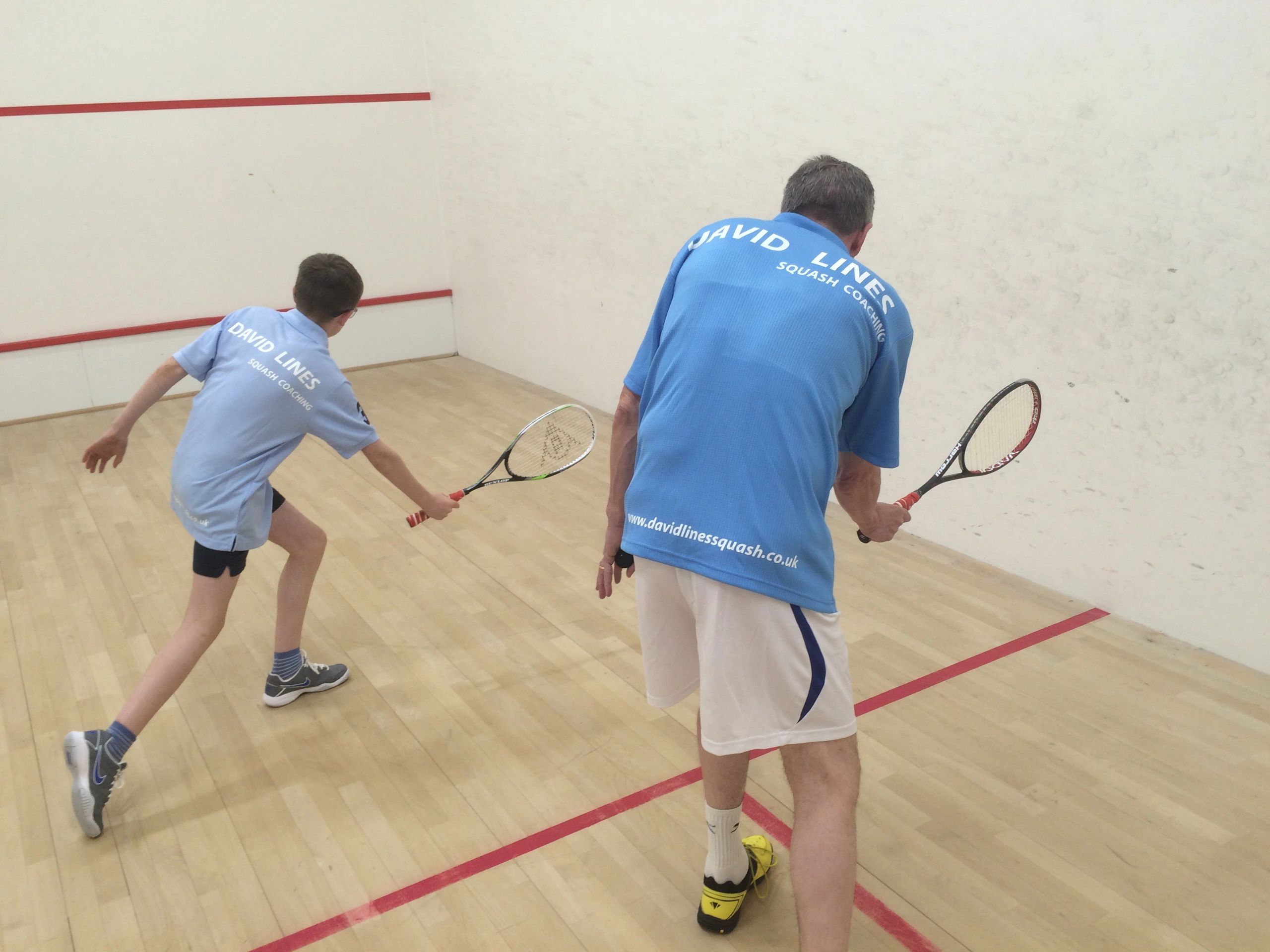 David Lines Squash Coach