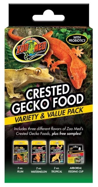 Zoomed Crested Gecko Food Variety Pack / Emballage variété