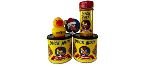 Duck Nuts & Duck Salt - Seasoned Peanuts, Seasoning Salt