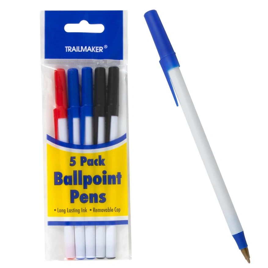 Ballpoint Pens 5-Pack