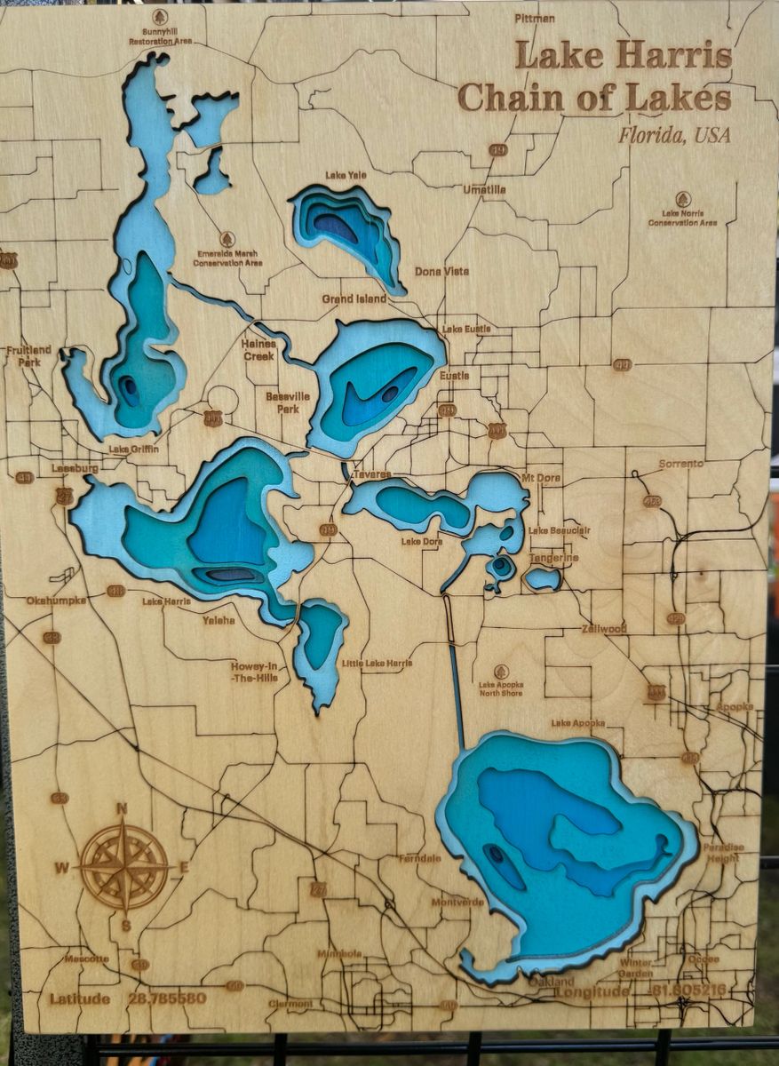 Lake Harris Chain of Lakes (Local Pickup)