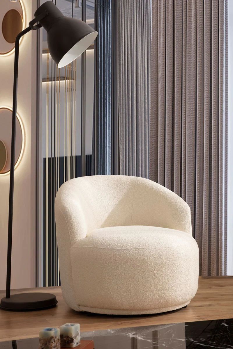 Bevelle Collection- Accenct chair (Boucle)