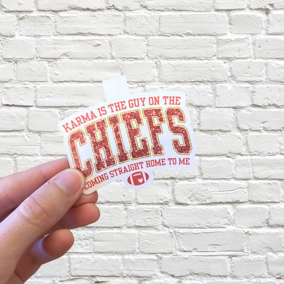 Karma Is The Guy On The Chiefs Magnetic Bookmark