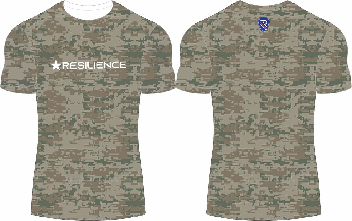 Resilience Camo Short Sleeve Shirt T-Shirt
