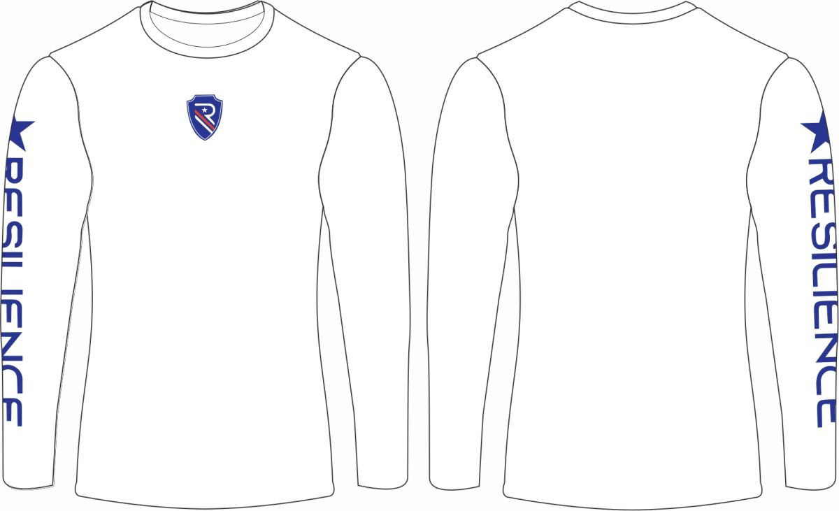 Resilience White Long Sleeve Shirt