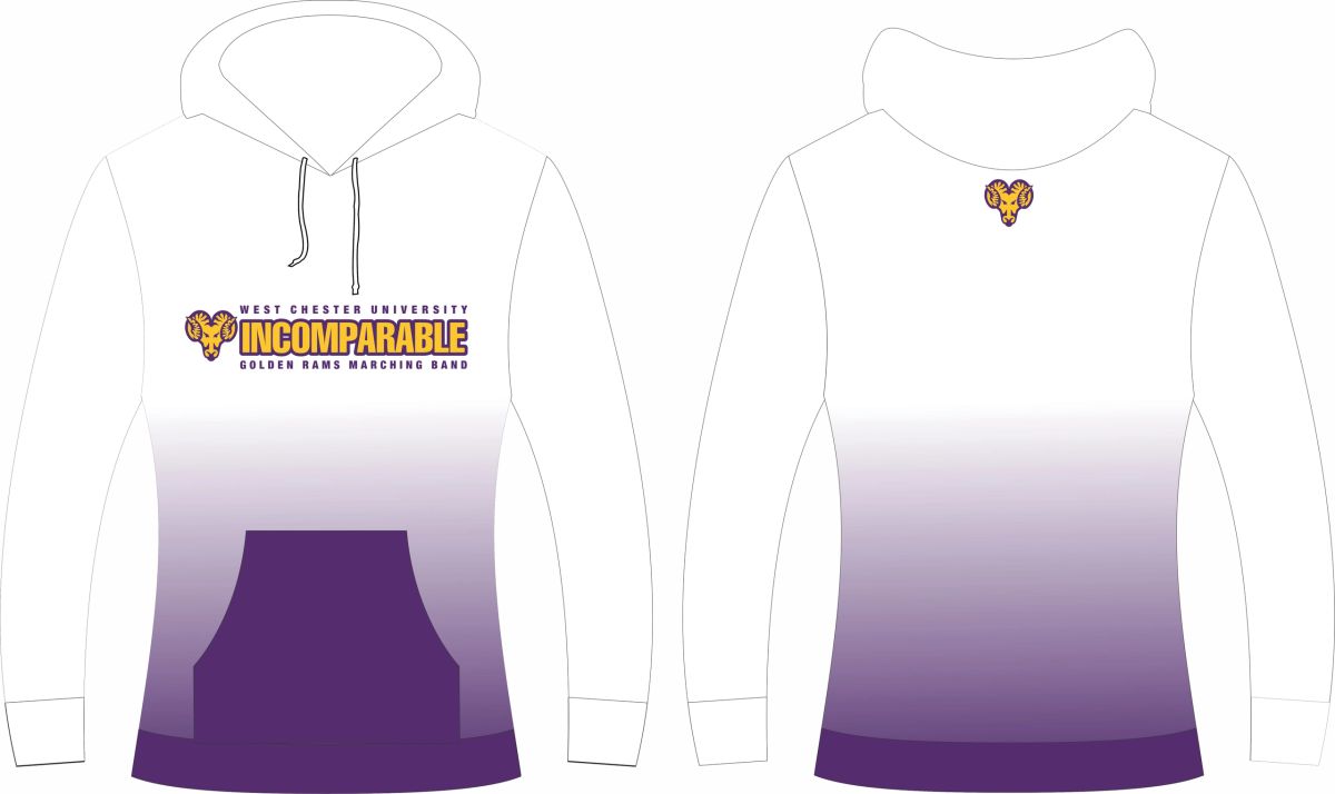 Incomparable Purple Gradient Hoodie
