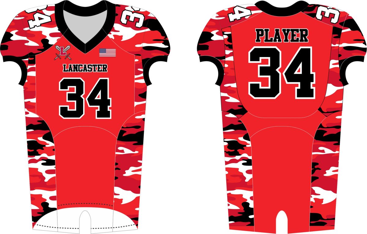 Lancaster Football Jersey Red