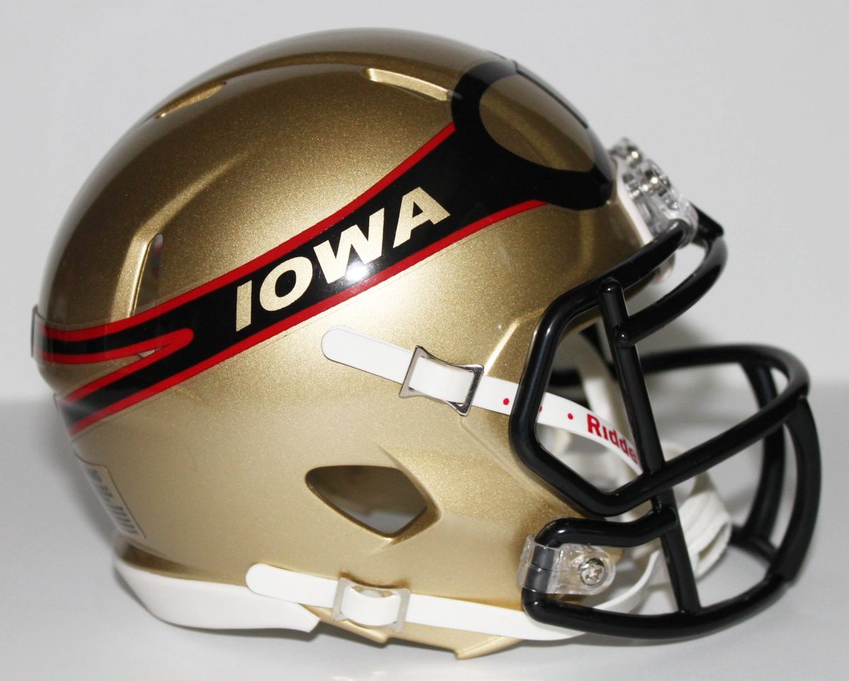 AFL Iowa Barnstormers Custom Mini Helmet