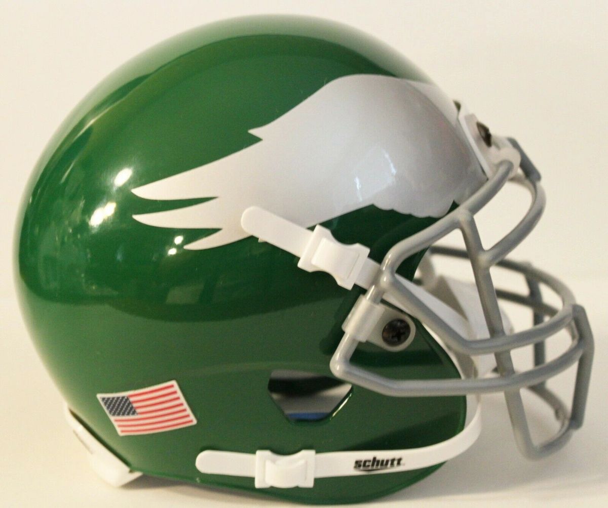 Philadelphia Eagles Custom Throwback Mini Helmet (1954-68)