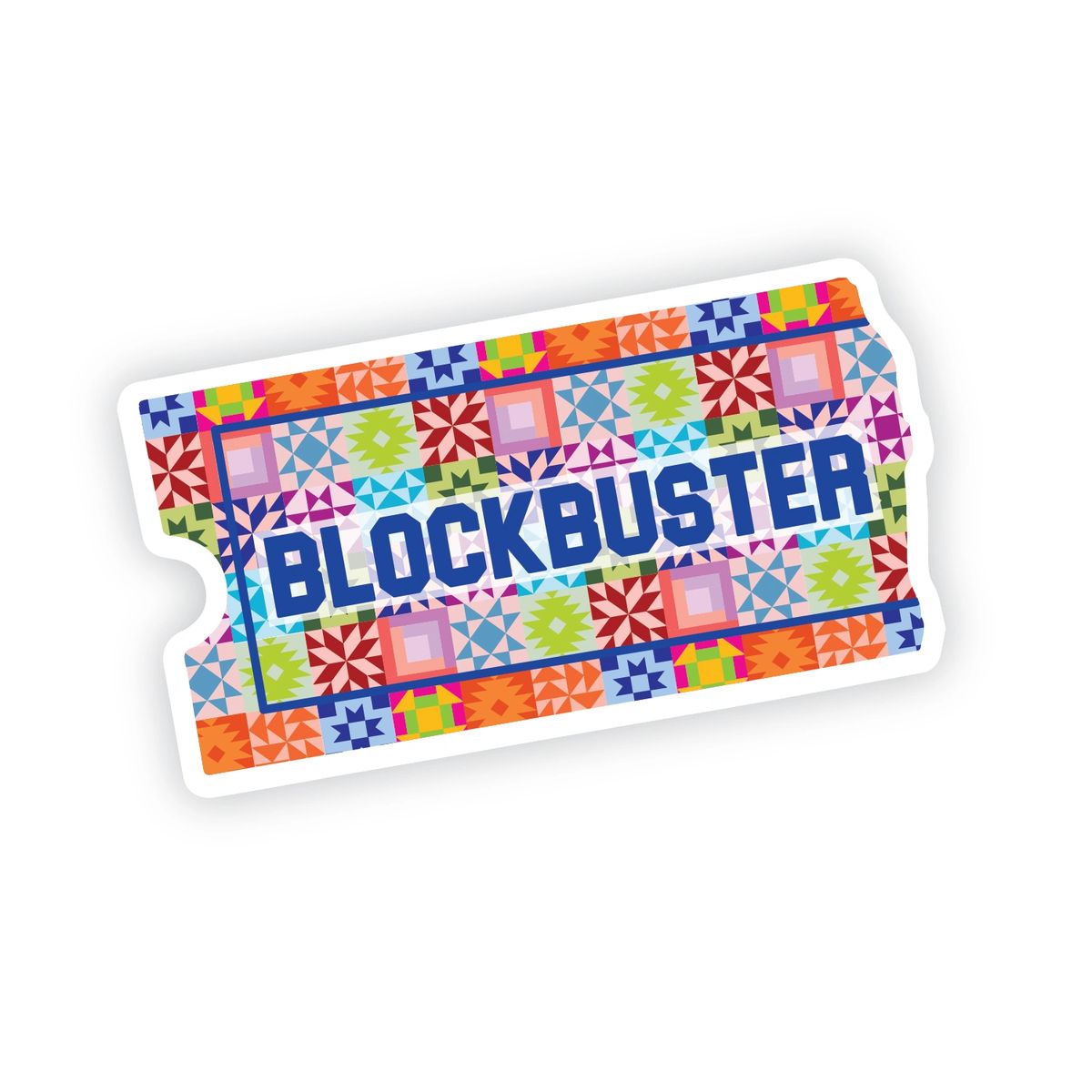 Block Buster Sticker