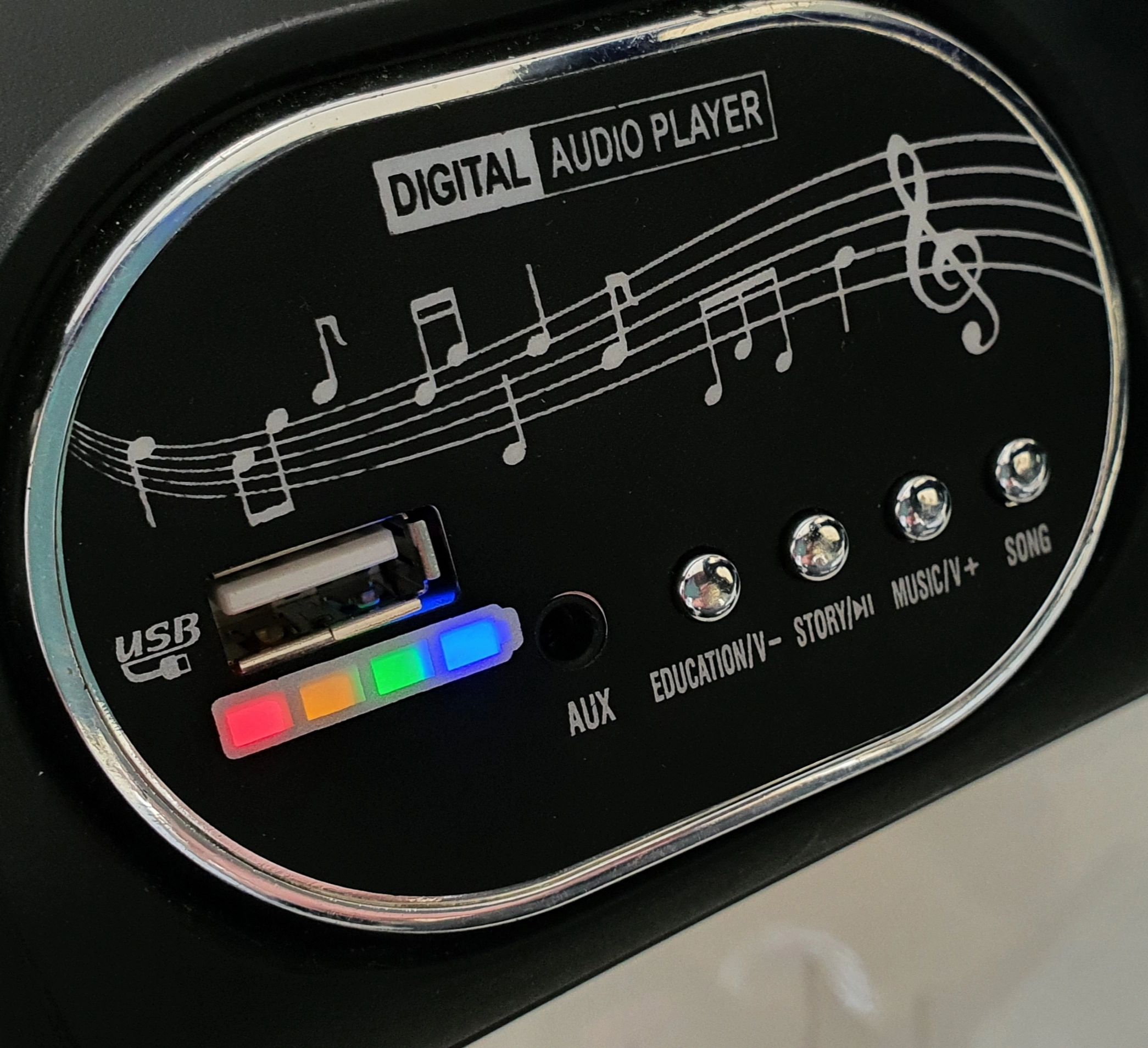 Digital audio player Mekashi battery car for kids product feature