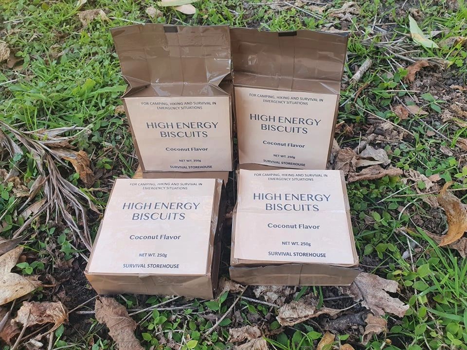 New Coconut Flavour survival food biscuits!