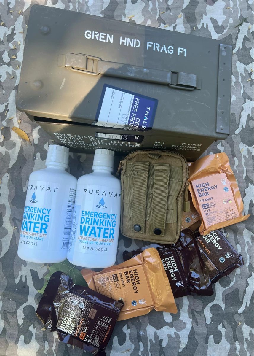 Battle Box - Long-Term Survival Kit in Authentic Military Ammo Tin