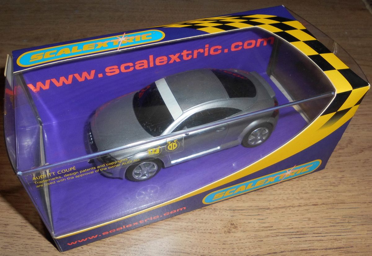 Boxed Scalextric Audi TT touring car - superb & fast