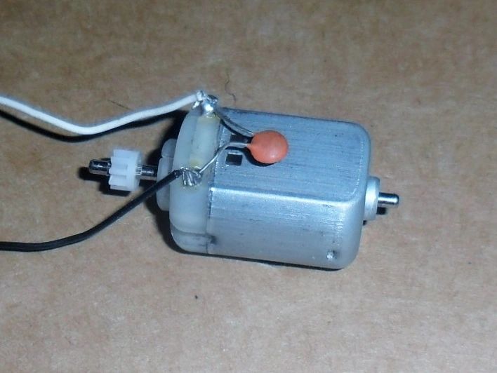 Excellent used Modern Mabuchi motor with wires